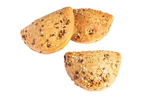 Mini multigrain kourou with wholemeal flour - Portokalidis Family